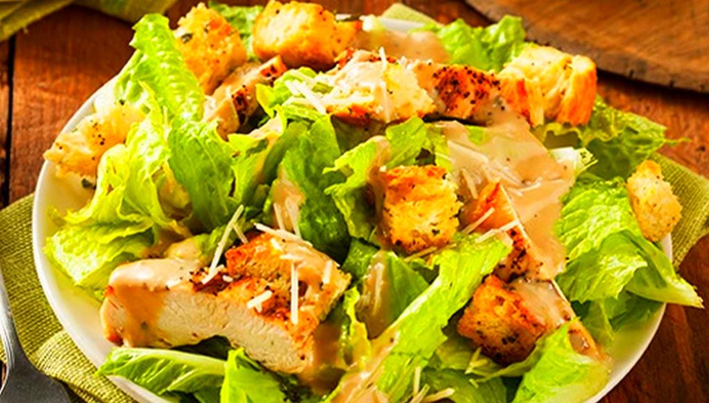 Receta Ensalada César con Aceite de Oliva - Mercado Oliva