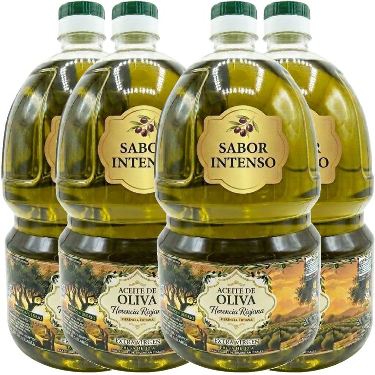 Aceite De Oliva Extra Virgen 4 Botellas De 2 Litros La Rioja - Mercado ...